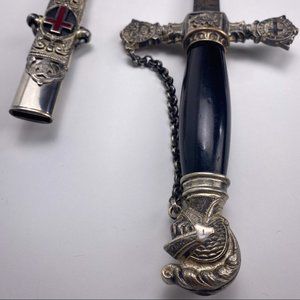 Wall Decor | 189s Authentic Ceremonial Masonic Templar Sword | Poshmark